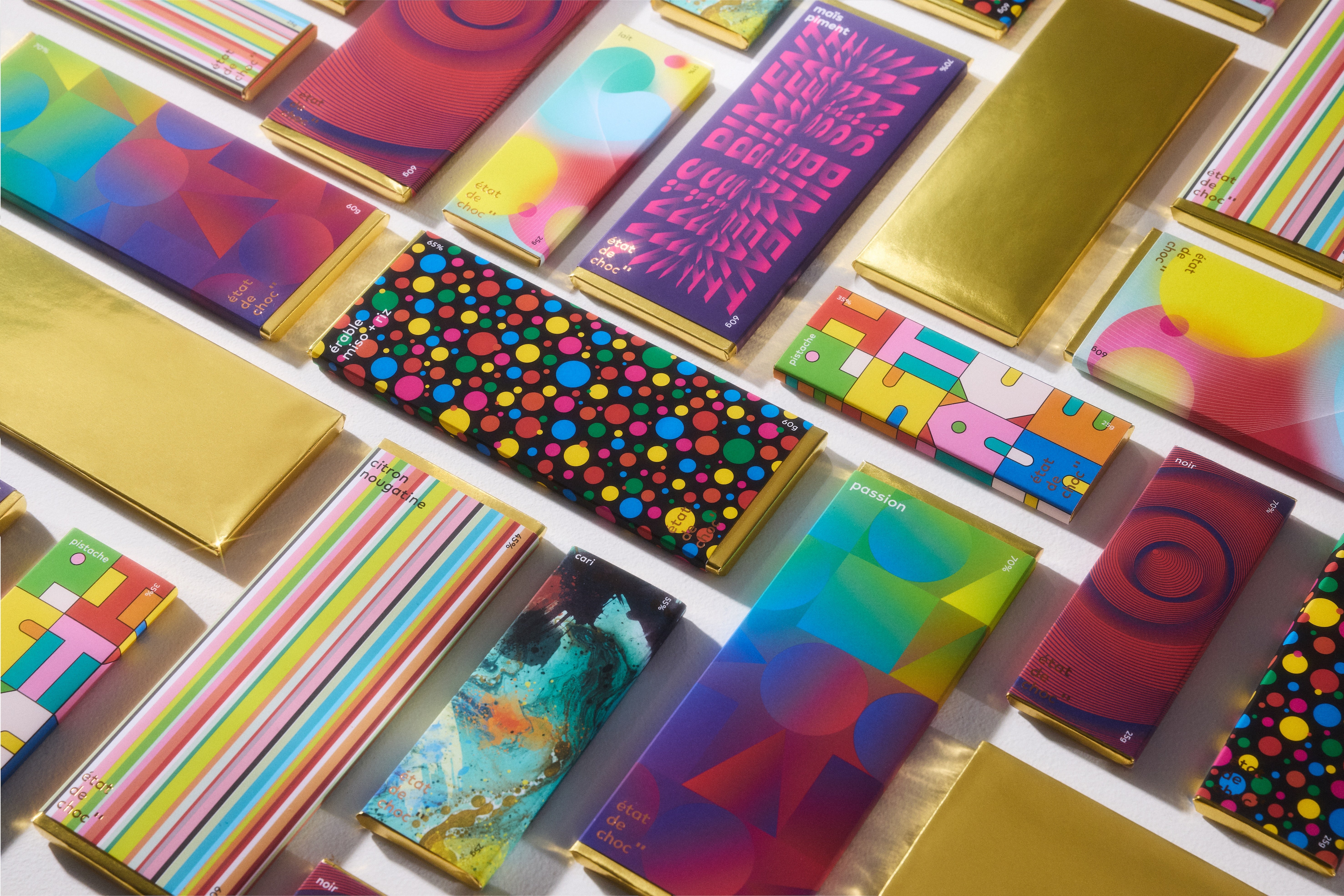 Palette de Bine | Dark Chocolate, Maple 85%, Ecuador, – État de choc